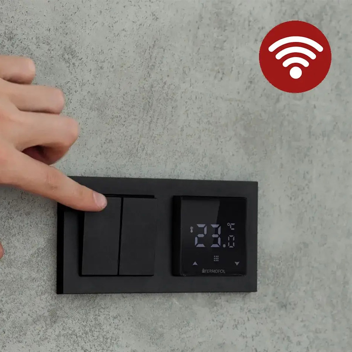 Digitalni termostat za podno grijanje Termofol TF-H6 Wi-Fi | Exterim